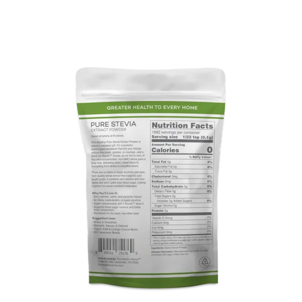 Pure Stevia Extract Powder - Trim Healthy Mama