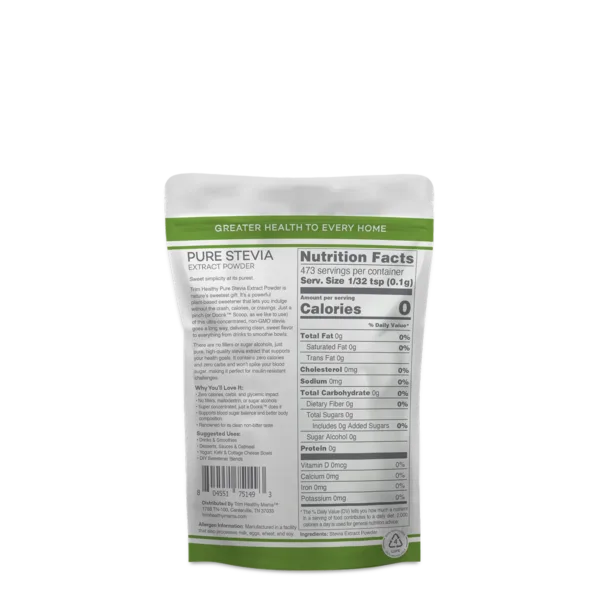 Pure Stevia Extract Powder - Trim Healthy Mama